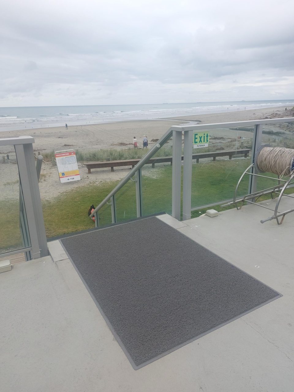 Heavy Duty Vinyl Loop Magic matting unbacked to allow drainage