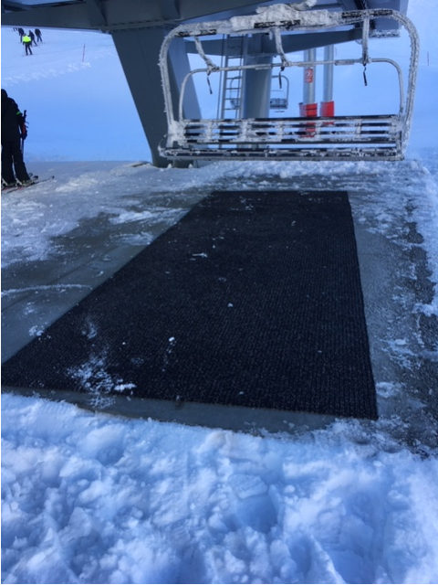 Non-slip matting for ramps, walkways, decks and stairs.