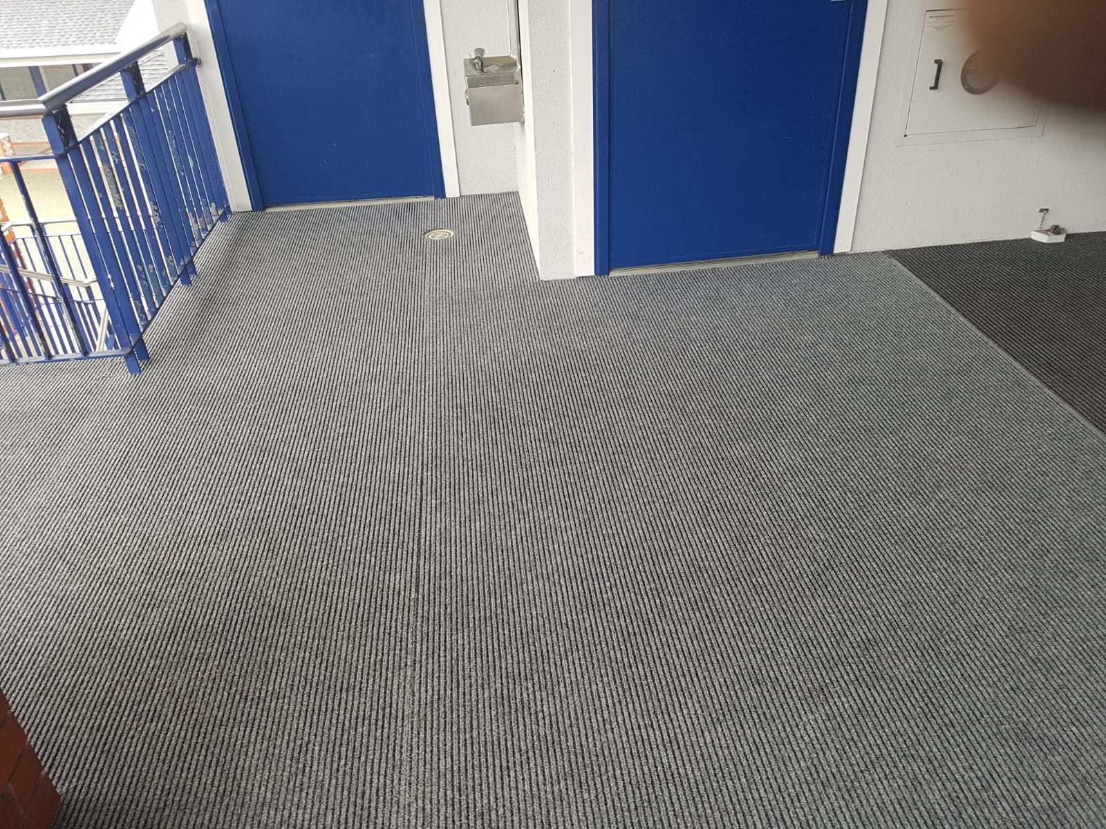 School mats in Hamilton - outdoor carpet prevents slipping