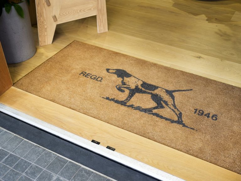 Coir Logo - customised entrance mats