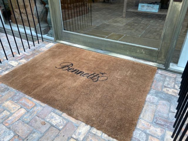 Coir Logo - customised entrance mats