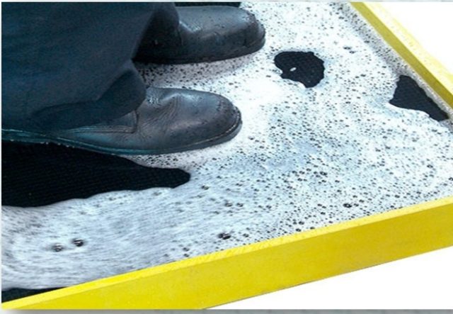 Boot Wash - scrub and santise in one step